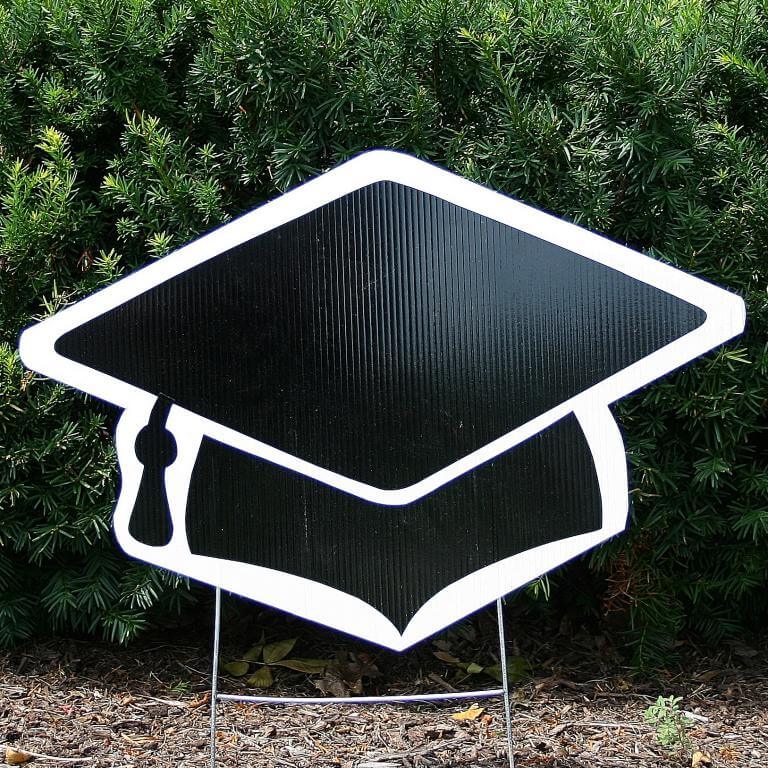 Graduation Cap | Yard Cards by Jess - Fort Wayne Indiana (NEI ...